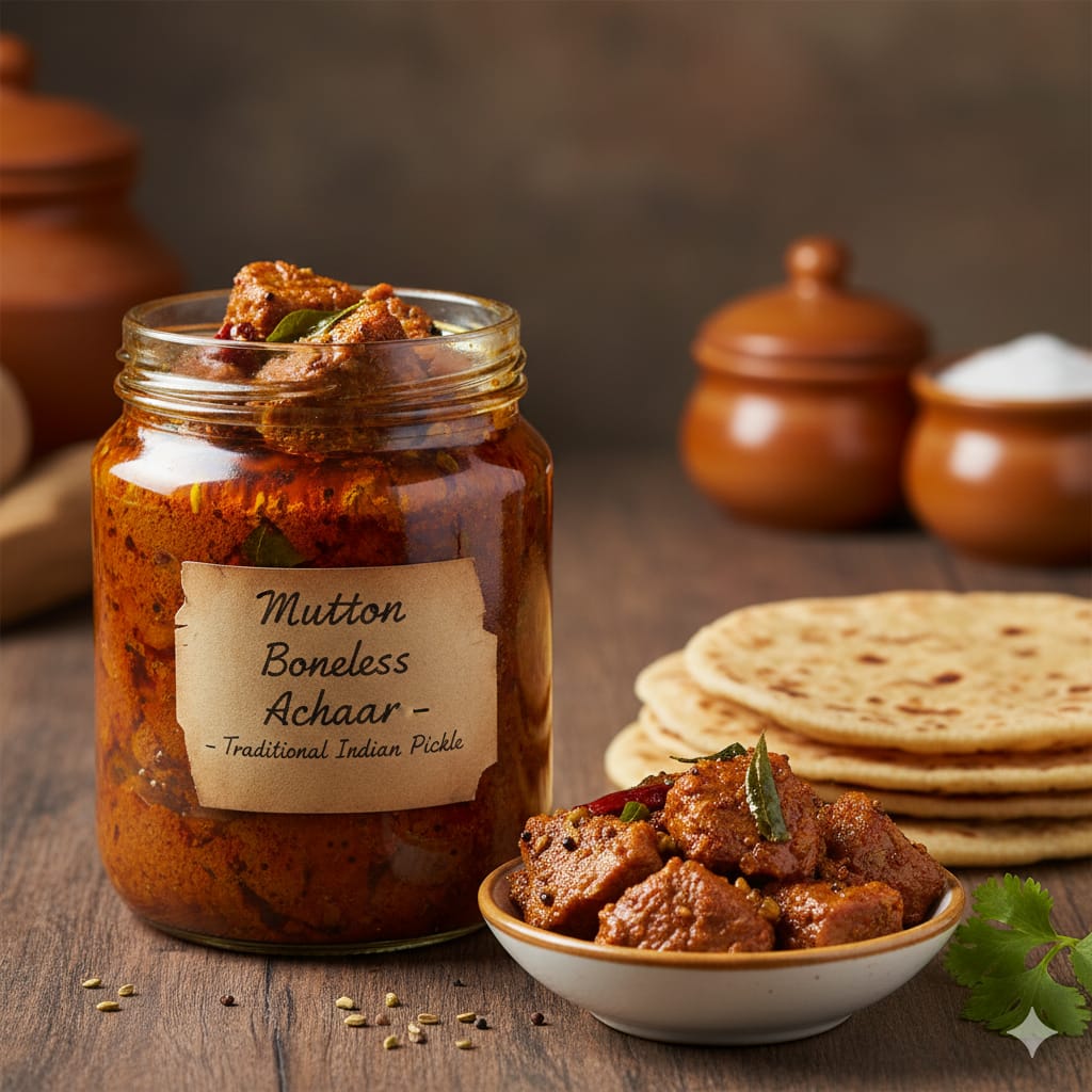 Mutton Boneless Pickle – sm pickles
